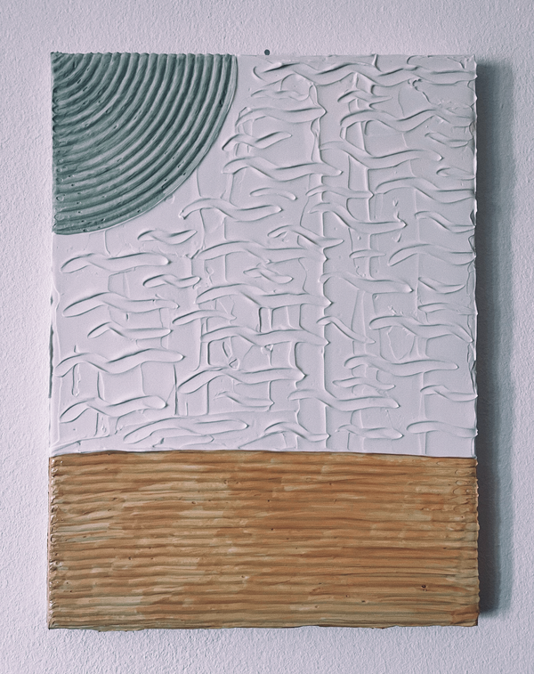 Summer vibe structural painting